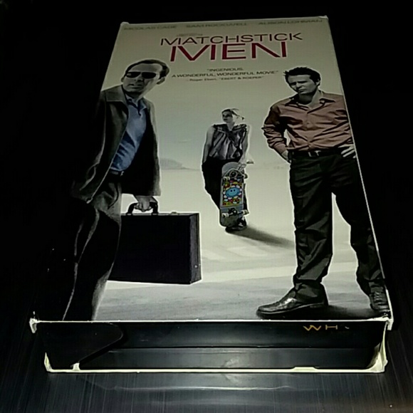 MATCHSTICK MEN VHS | Other | Matchstick Men Movie Vhs | Poshmark